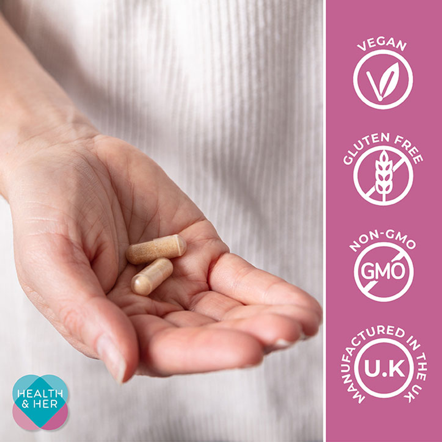 Health & Her Intimacy+ Multi Nutrient Food Supplement 60 Caps| Holland ...