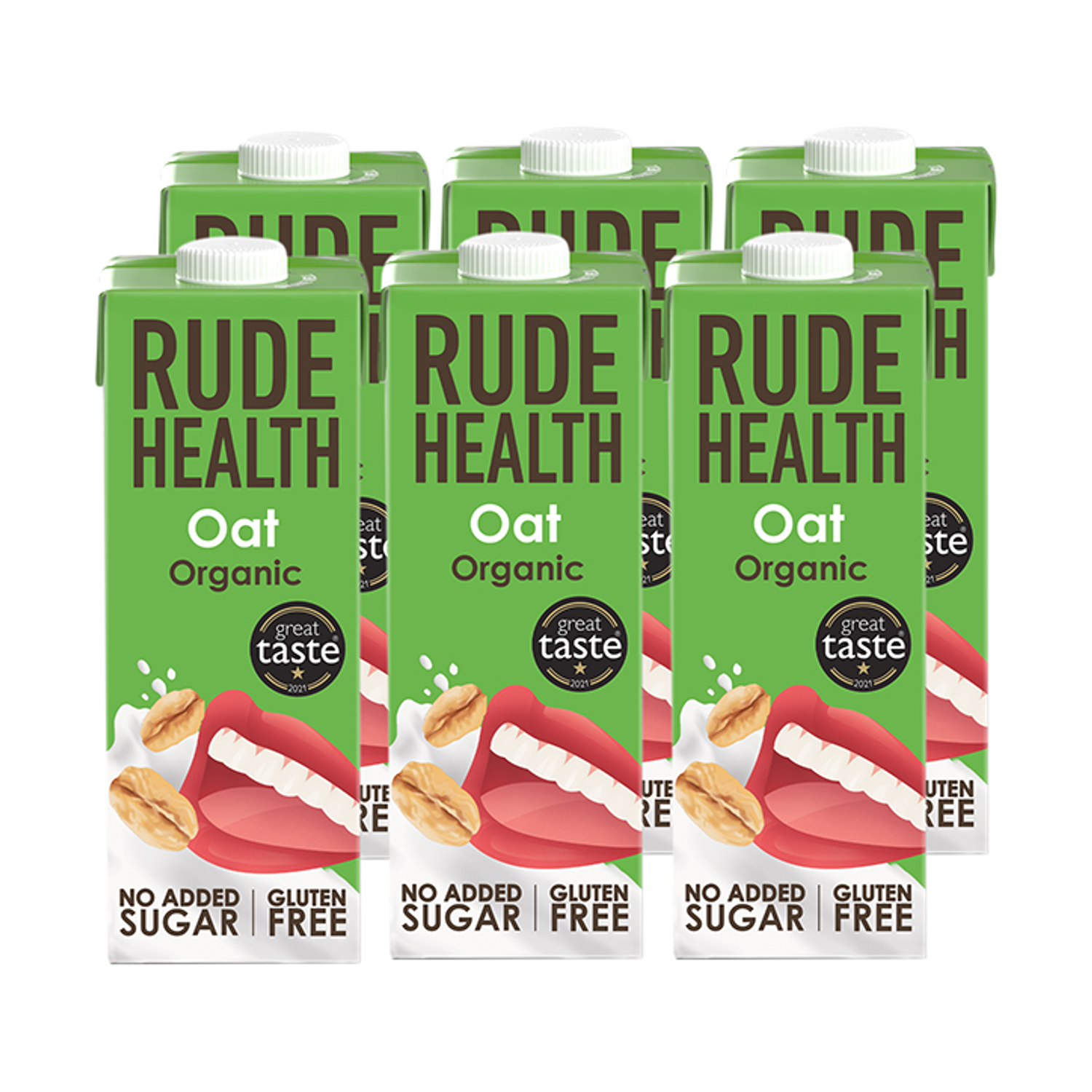 Rude Health Organic Oat Drink 6 x 1 Litre | Holland & Barrett