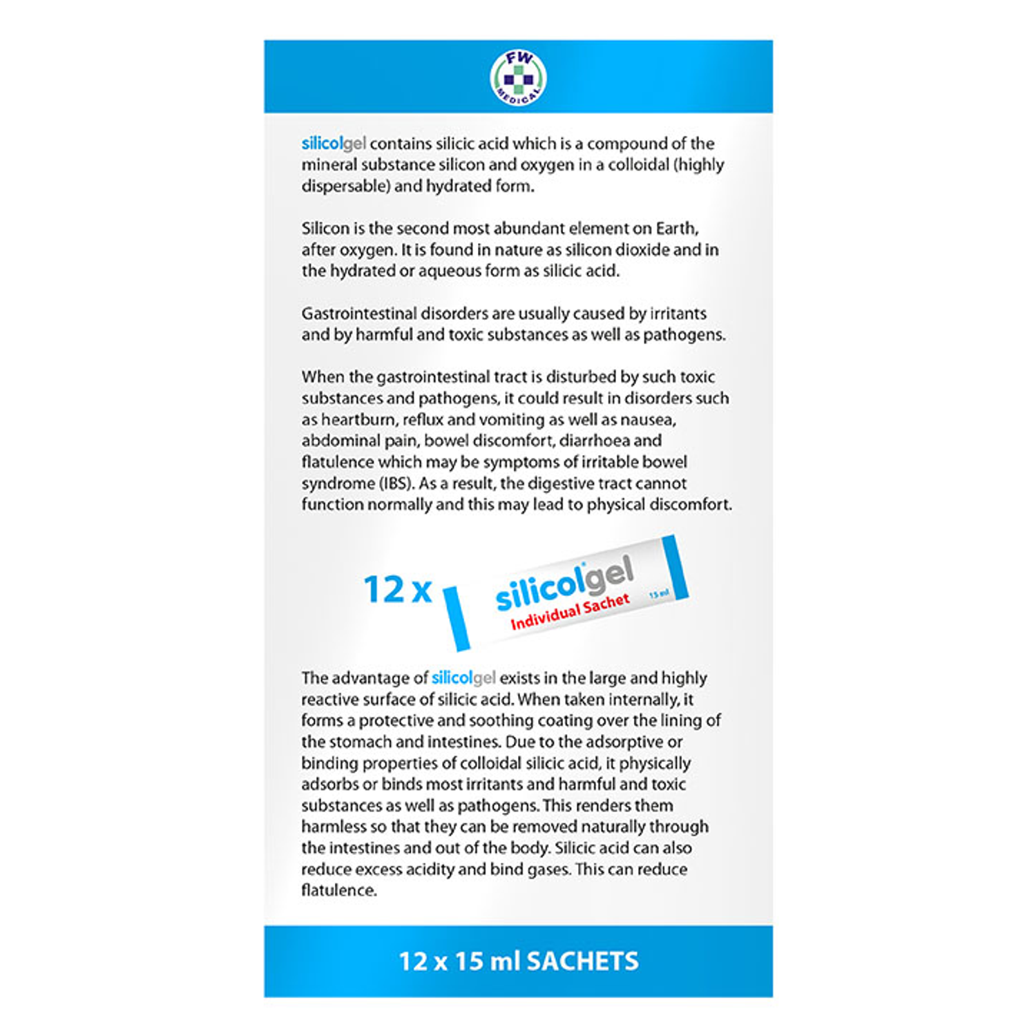 Silicolgel Colloidal Silicic Acid Sachets | Holland & Barrett