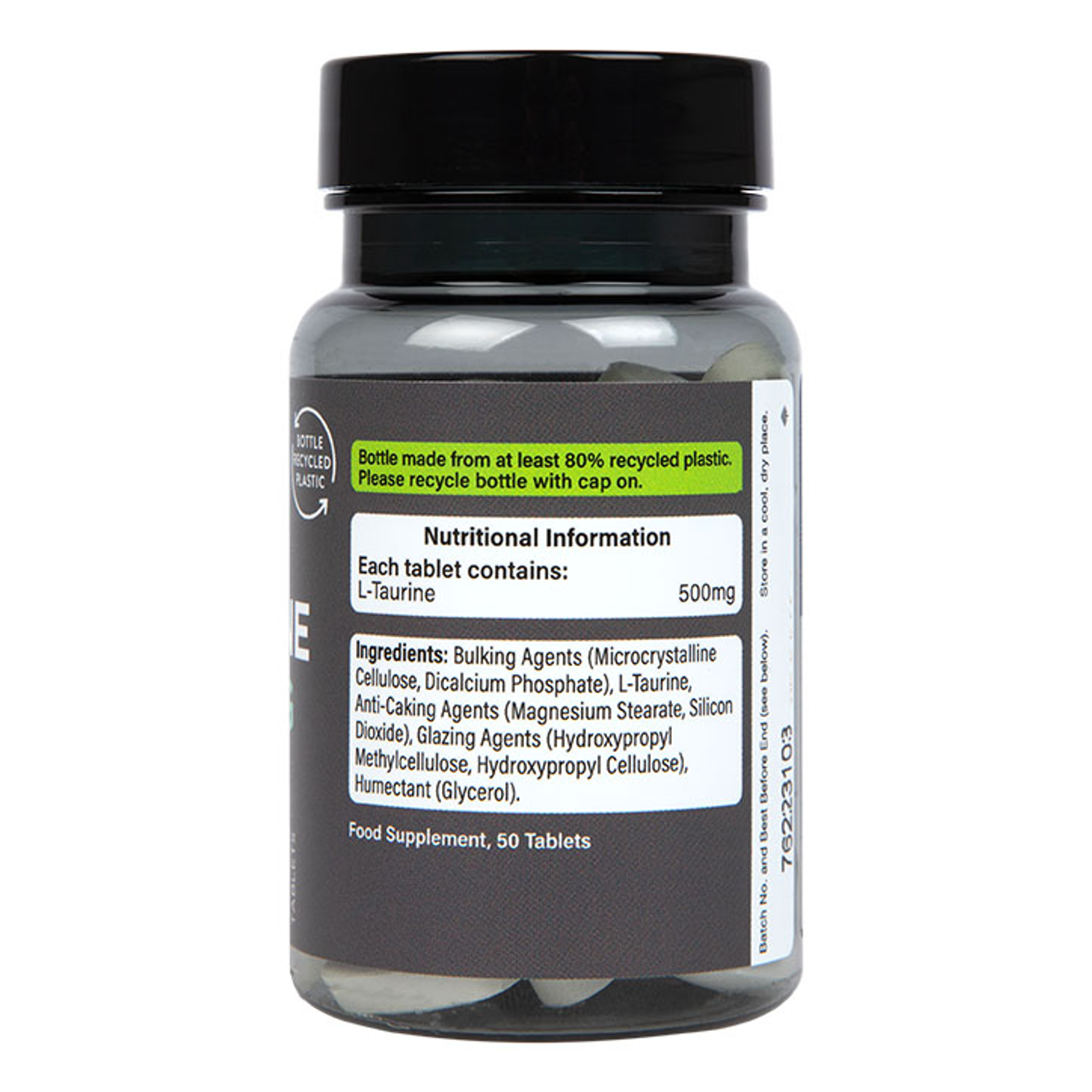 PE Nutrition Taurine 50 Tablets 500mg | Holland & Barrett