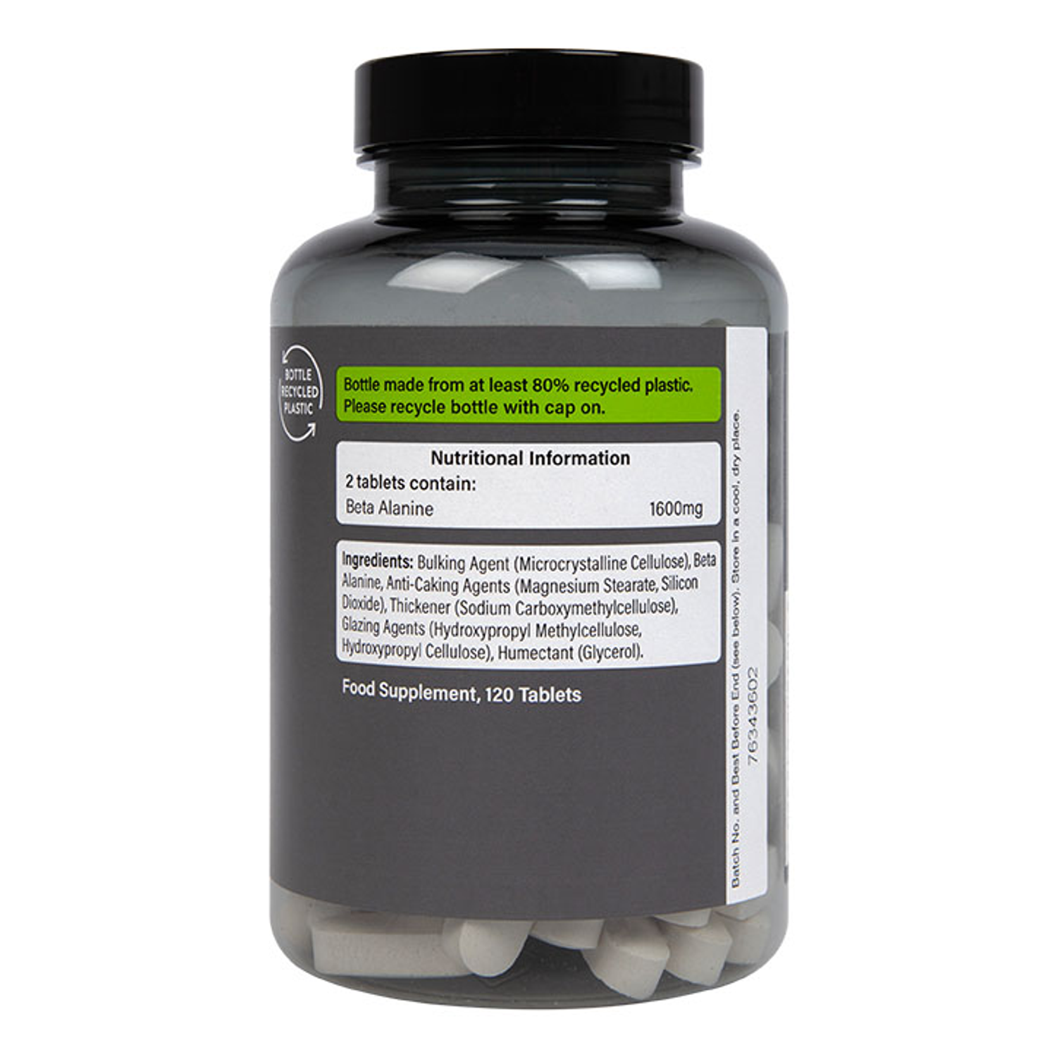PE Nutrition Beta Alanine 800mg 120 Tablets | Holland & Barrett