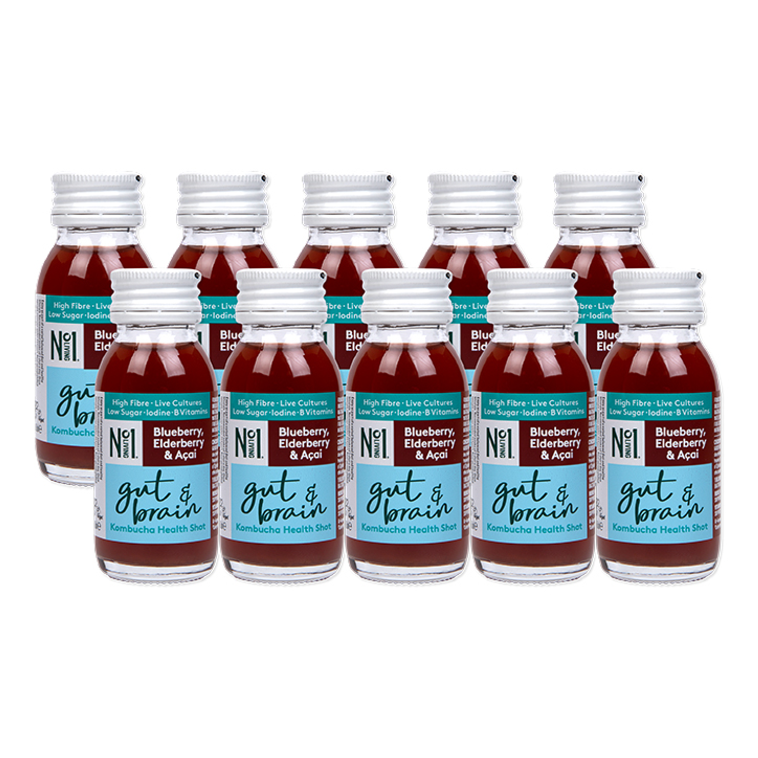 Gut Brain Kombucha Health Shot | Health Shots | H&B