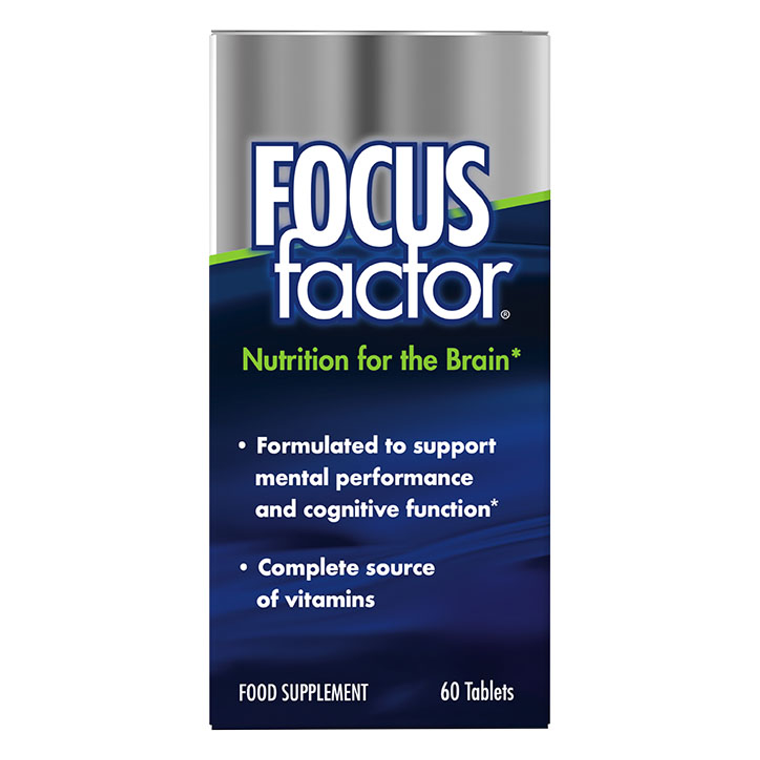 Focus Factor Adult 60 tablets| Holland & Barrett