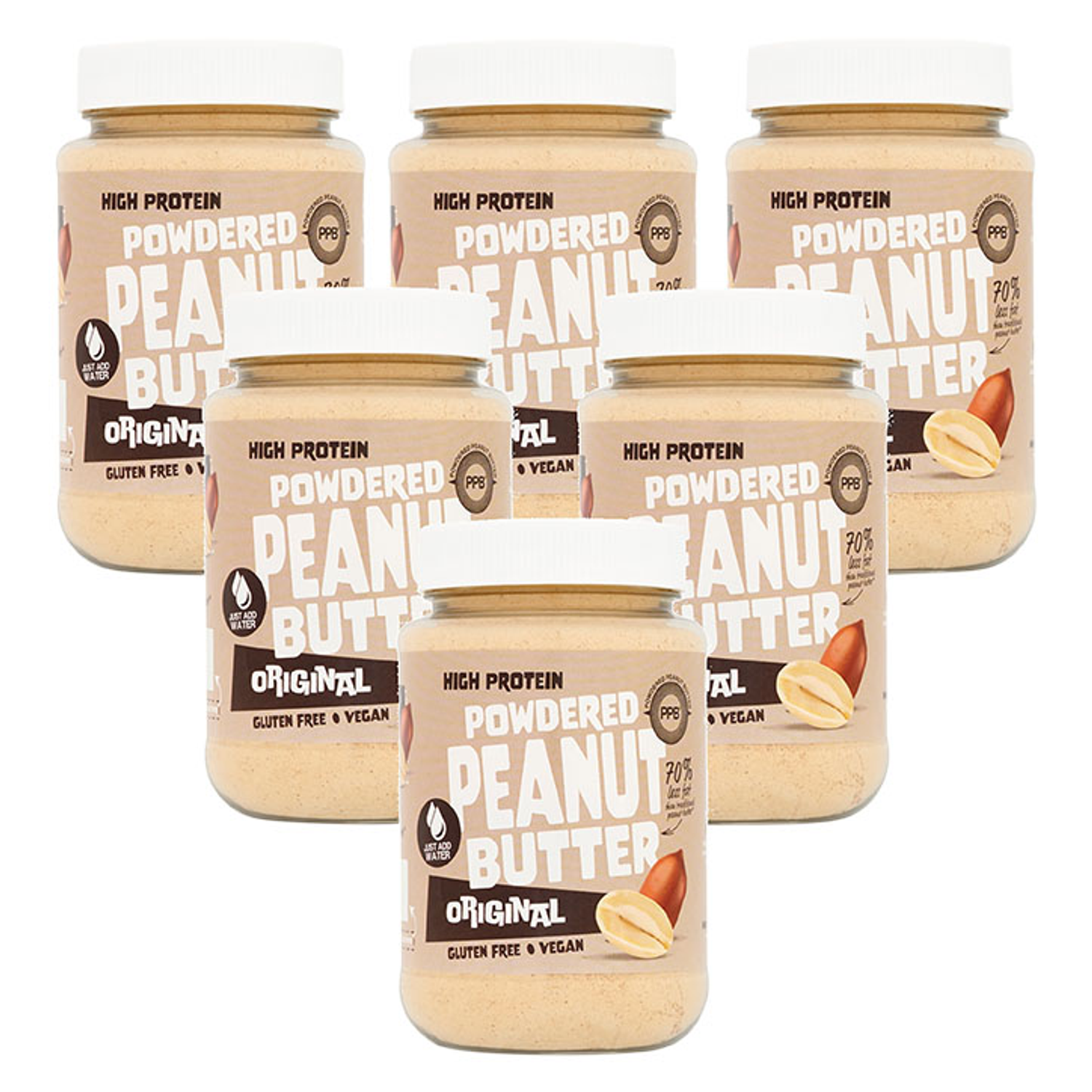 PPB Powdered Peanut Butter Original | Snacks | H&B