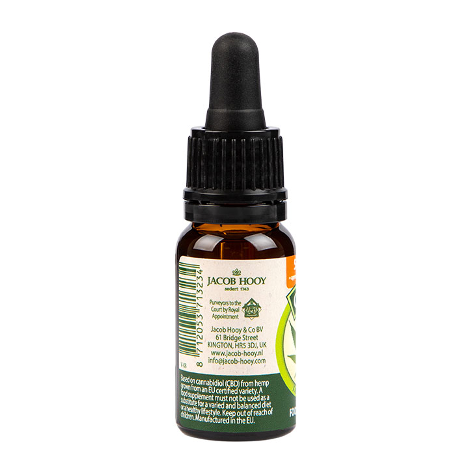 Jacob Hooy CBD OIL 5% 10ml| Holland & Barrett