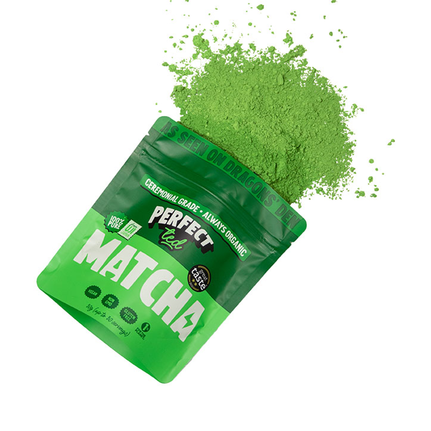 Perfect Ted Organic Matcha Green Tea Powder 30g | Holland & Barrett