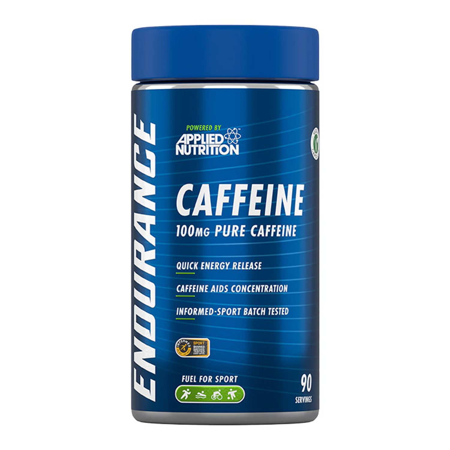 Applied Nutrition Pure Caffeine 100mg x 90 Capsules | Holland & Barrett