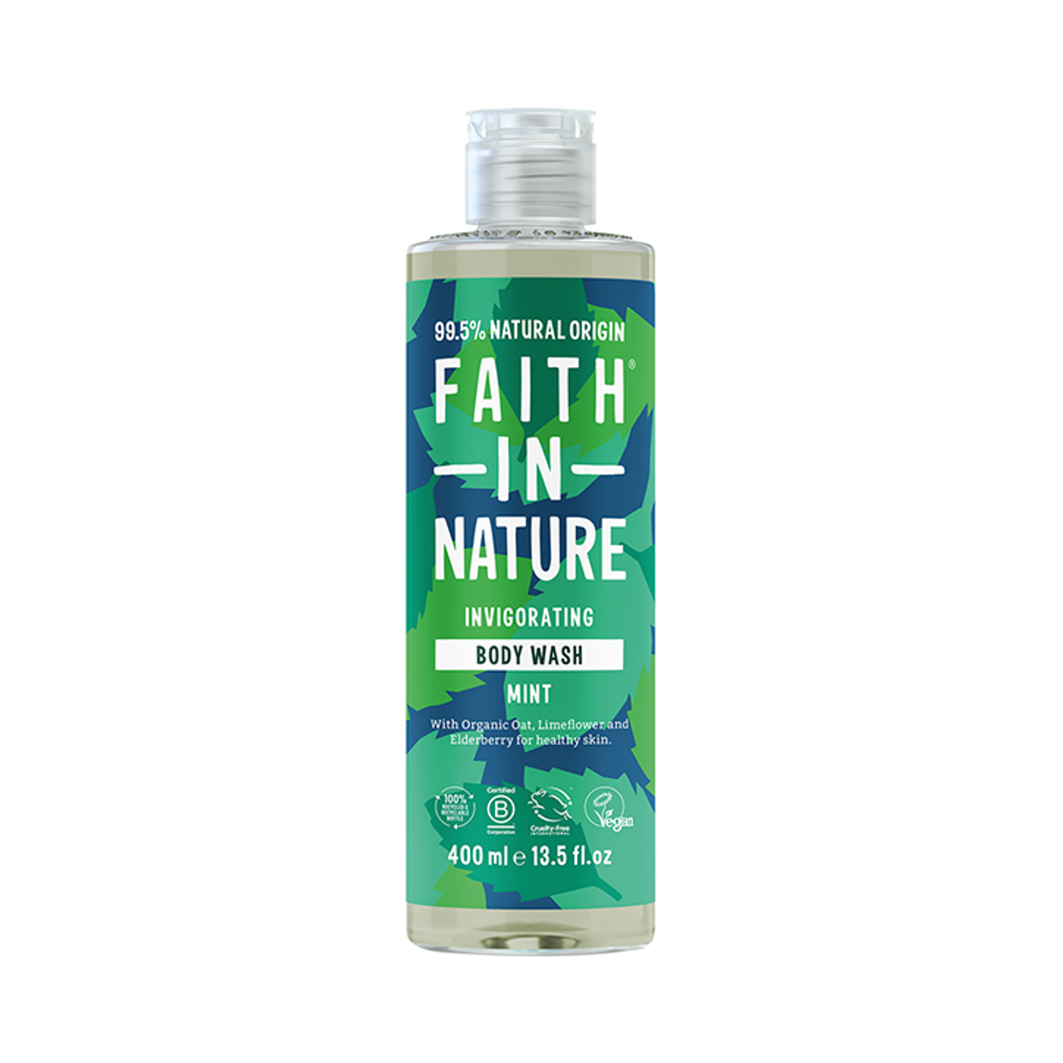 Faith in Nature Mint Body Wash 400ml | Holland & Barrett