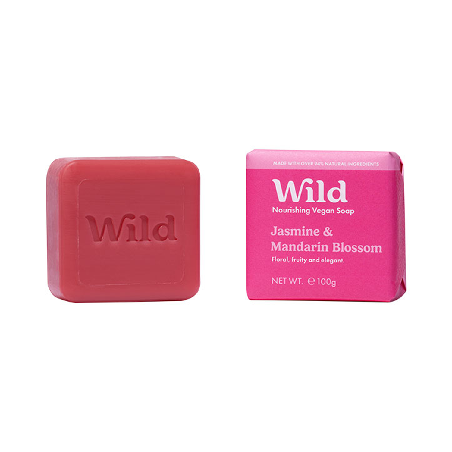 WILD Jasmine & Mandarin Blossom Soap 100g | Holland & Barrett