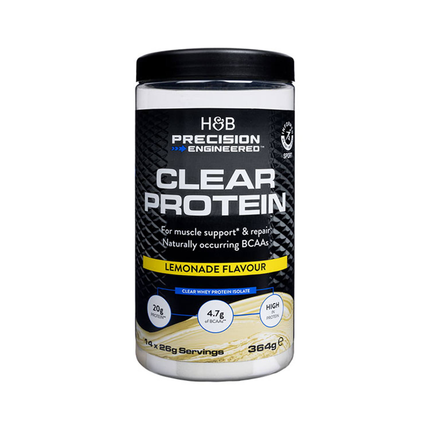 Clear Whey Protein - Lemonade | Protein Powder | H&B