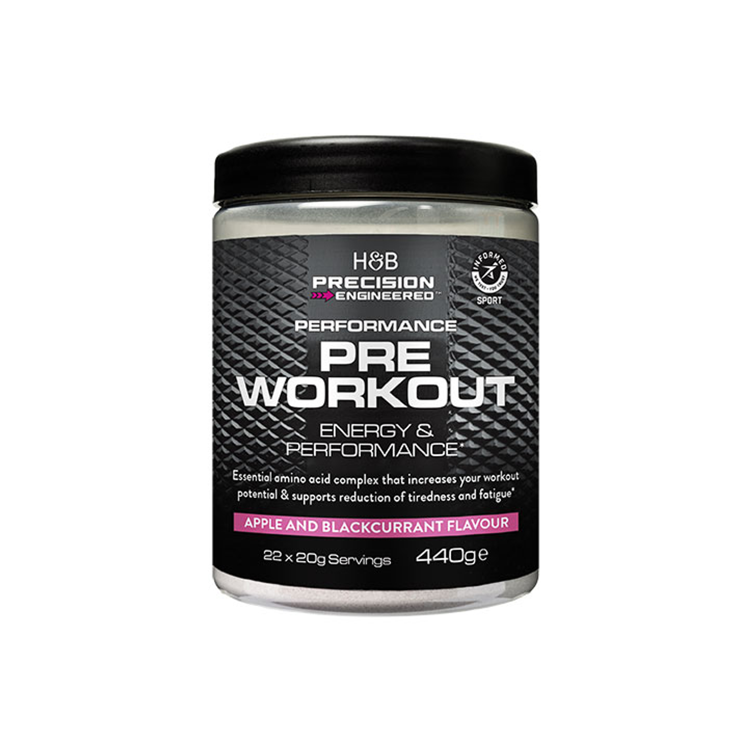 Performance Pre-Workout - Apple Blackcurrant | Pre-Workout | H&B