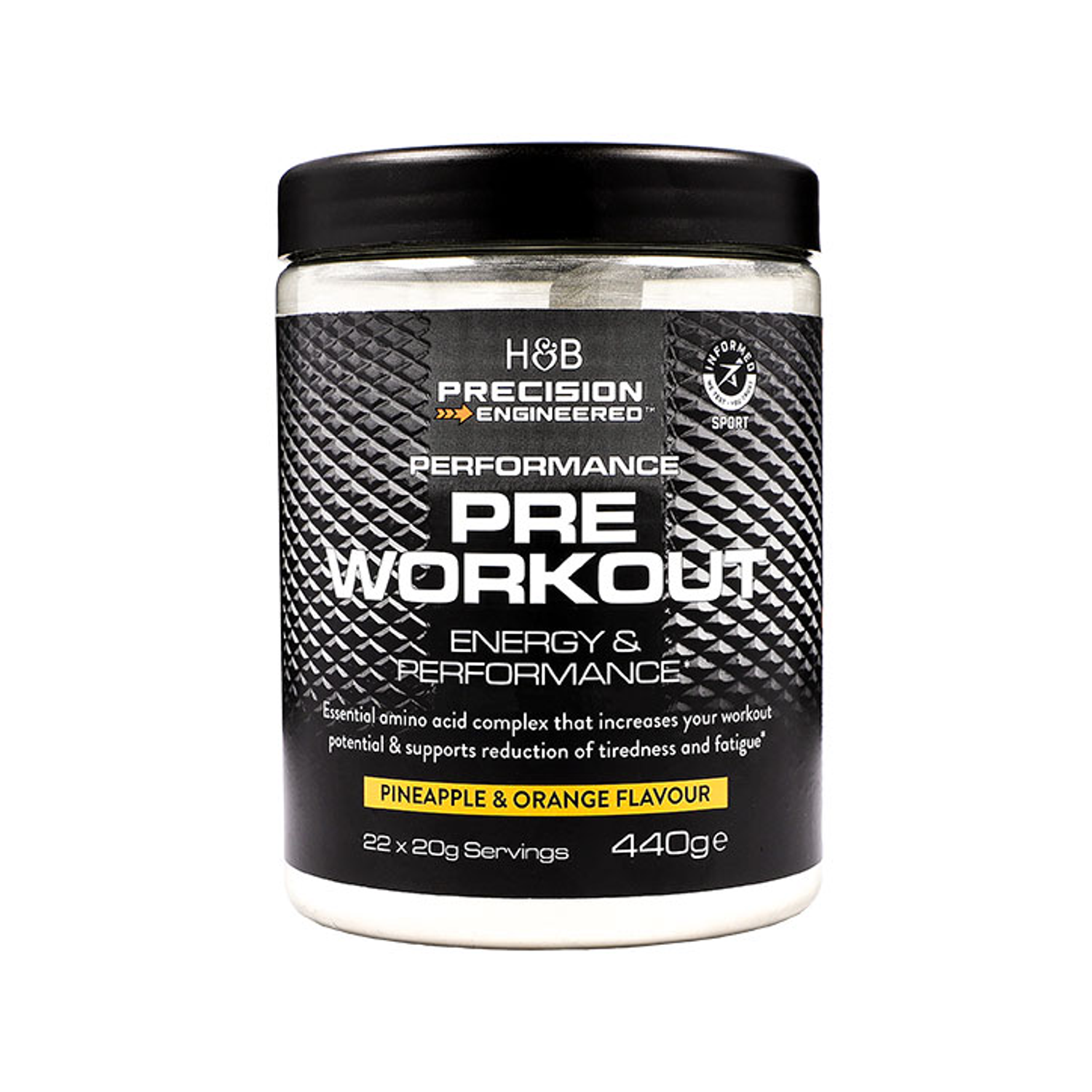Performance Pre-Workout - Pineapple Orange | Pre-Workout | H&B