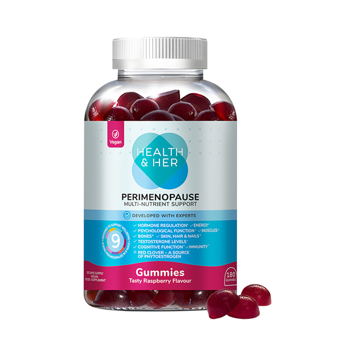 Health & Her Perimenopause Support 180 Gummies |Holland & Barrett