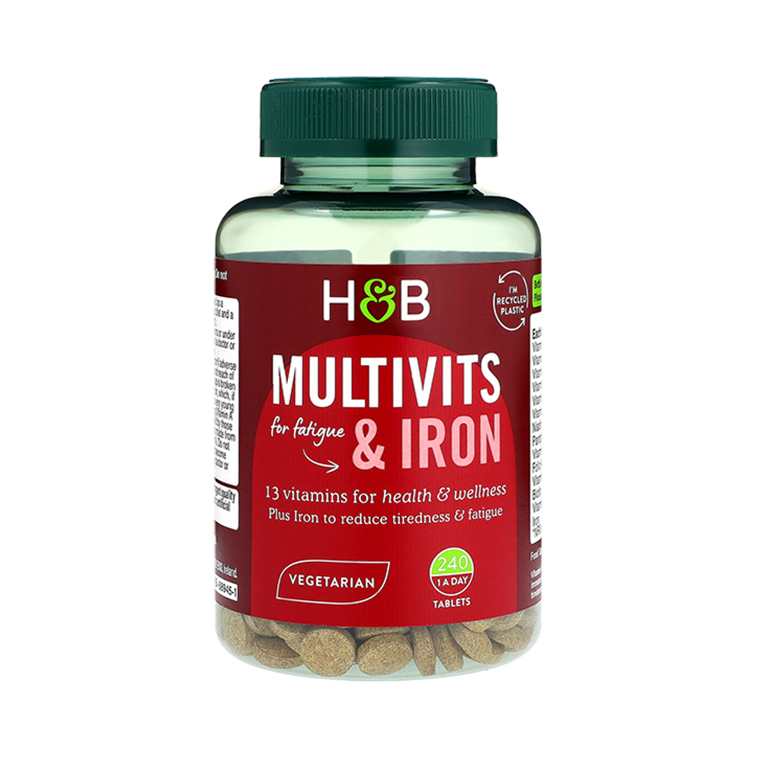 H&B Multivitamins & Iron 240 Tablets |Holland & Barrett