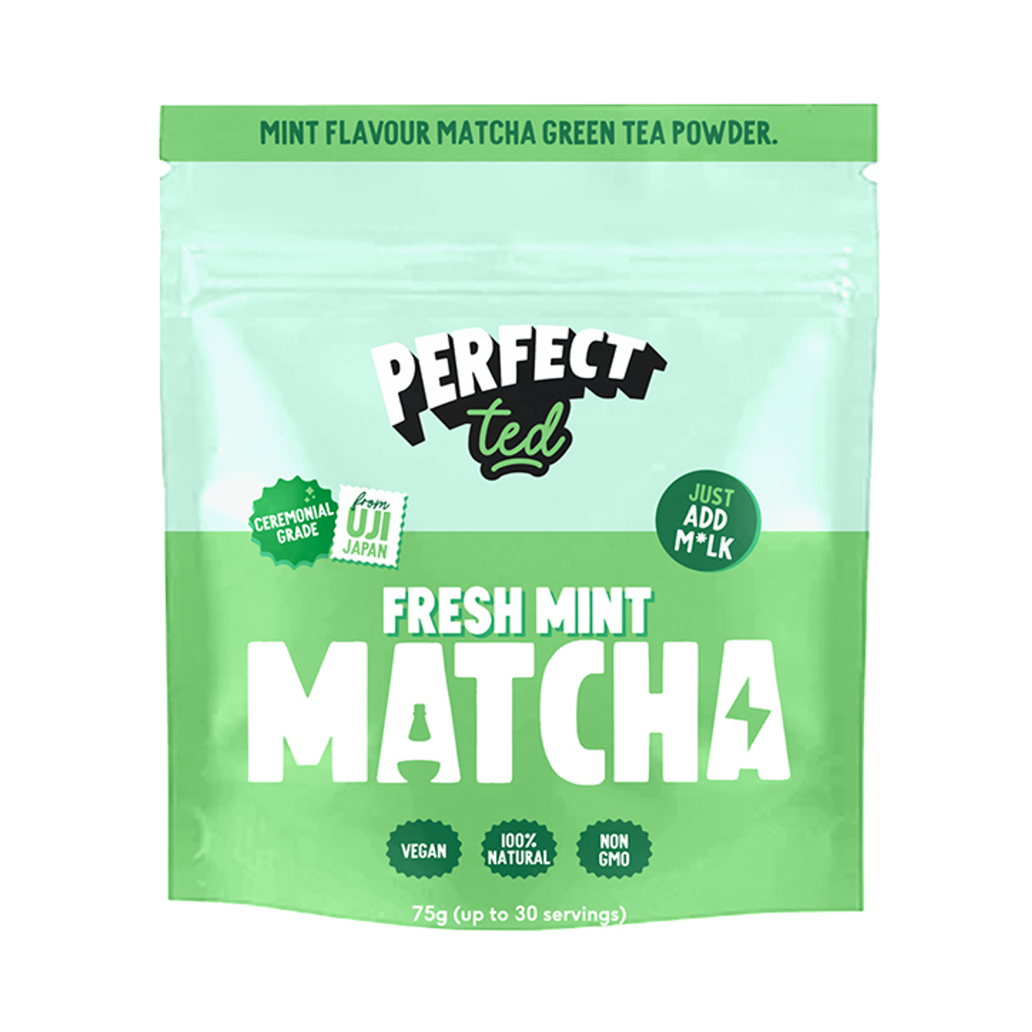 Perfectted Mint Matcha Tea Powder Drink | Herbal Tea | H&B