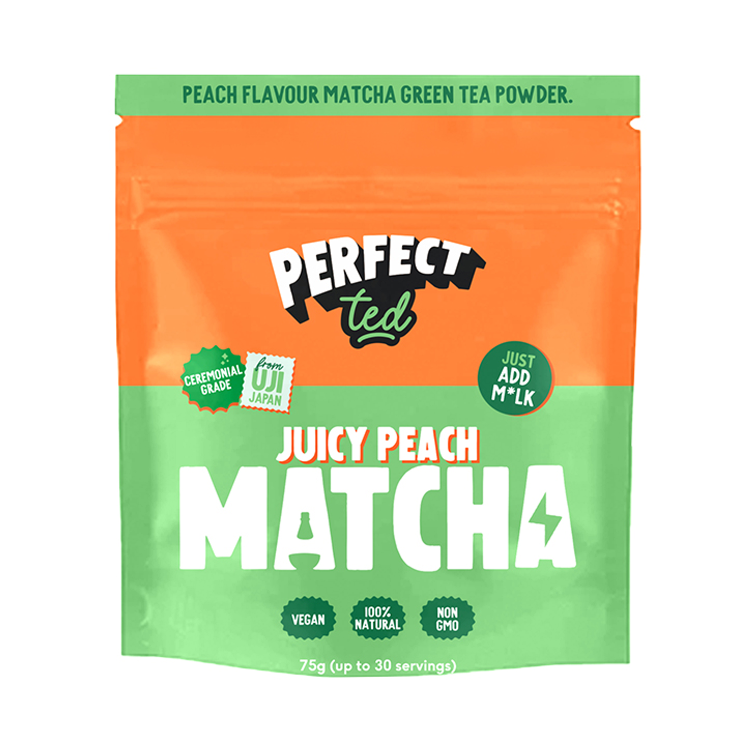 Perfectted Peach Matcha Tea Powder Drink | Herbal Tea | H&B