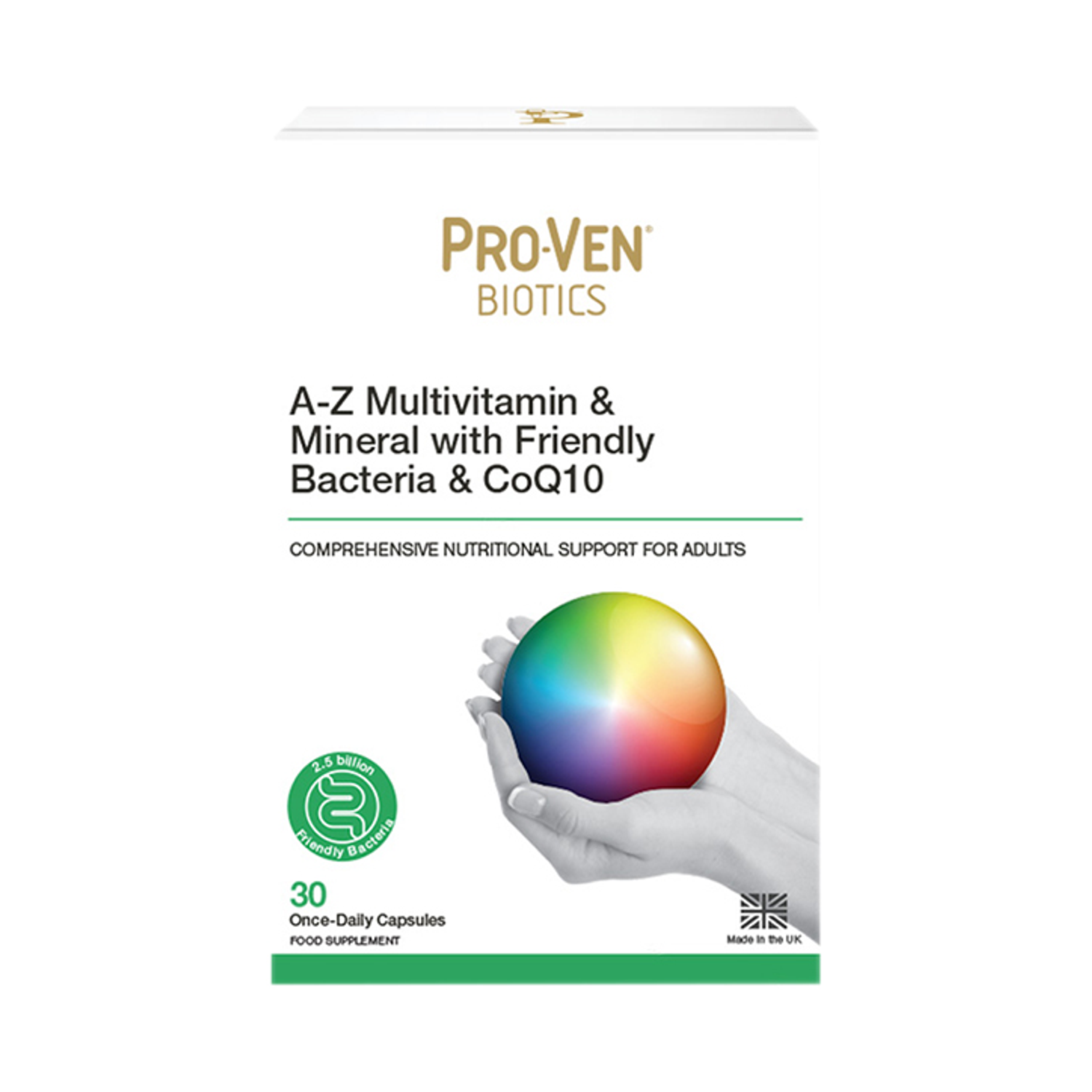 Pro-Ven Biotic A-Z Multi-Vitamin 30 Capsules | H&B