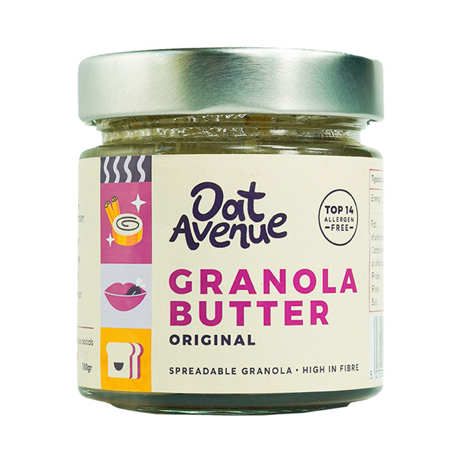 Original Granola Butter 180g | Oat Avenue | H&B