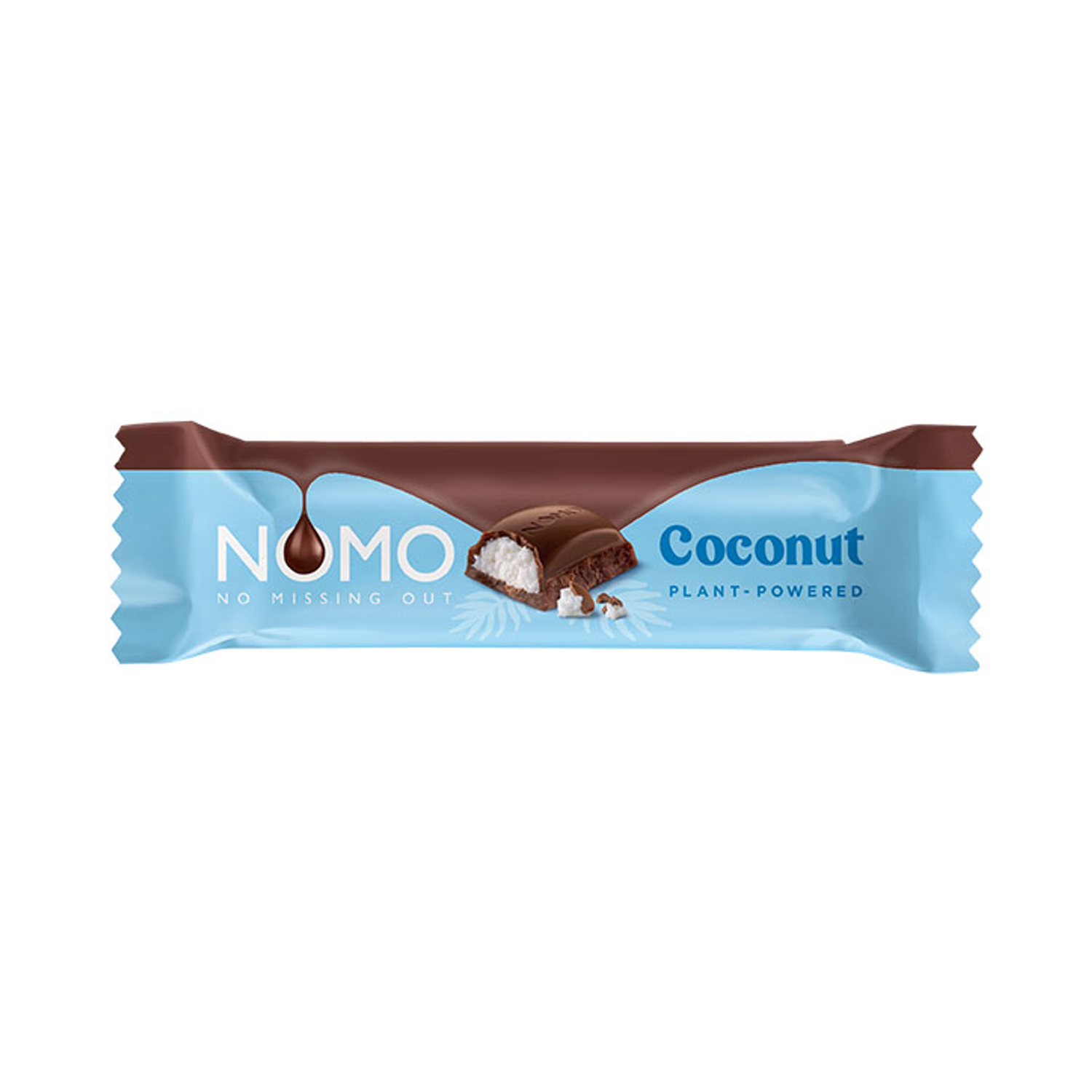 Coconut Chocolate Bar 33g | NOMO | H&B