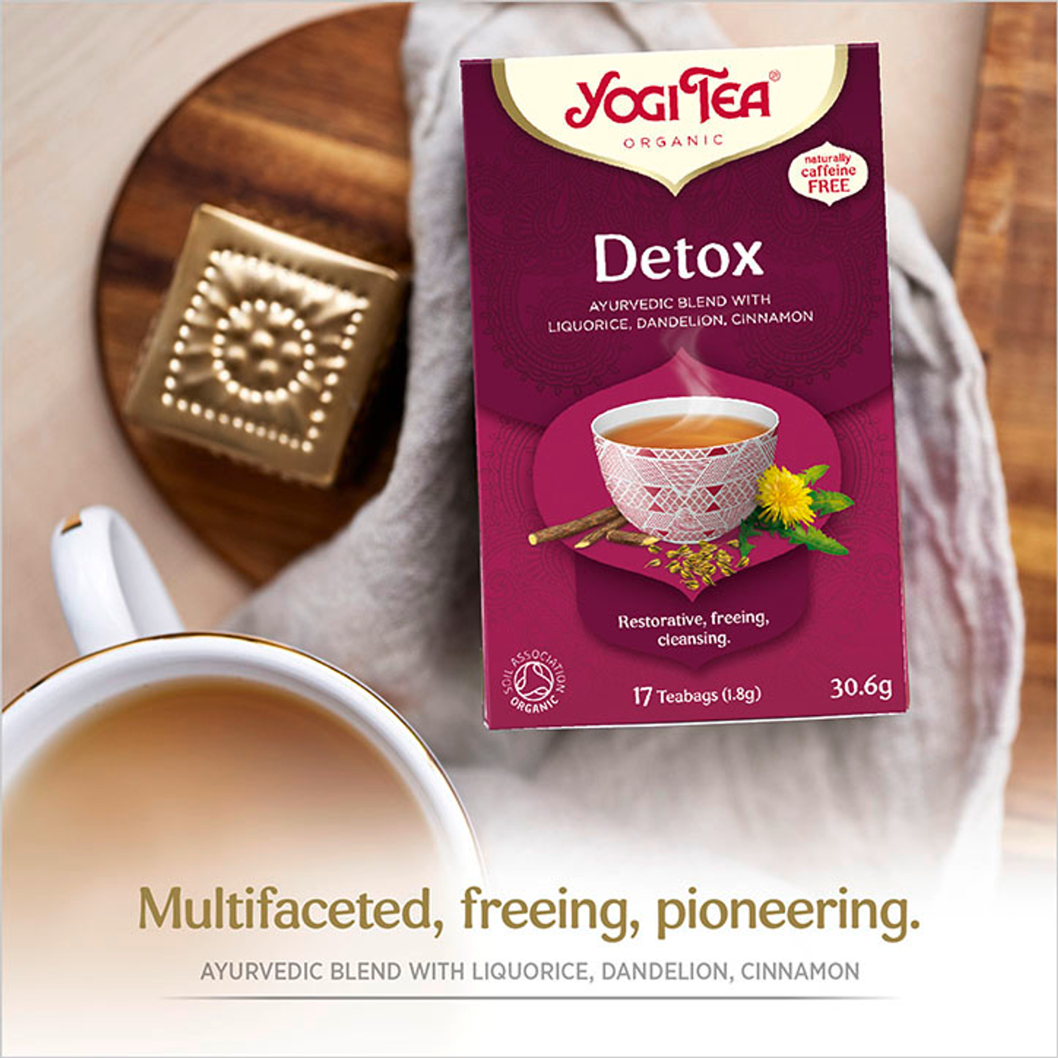 Yogi Tea Organic Detox | Holland & Barrett