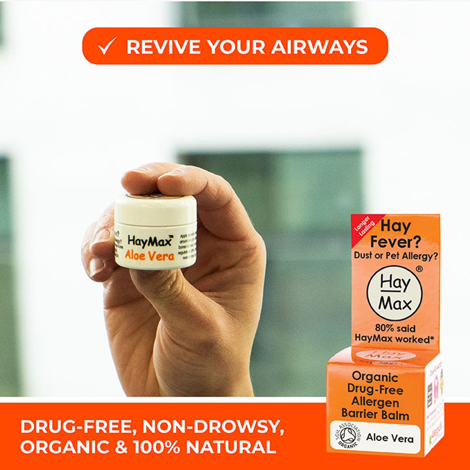 HayMax Aloe Vera Barrier Balm | Holland & Barrett