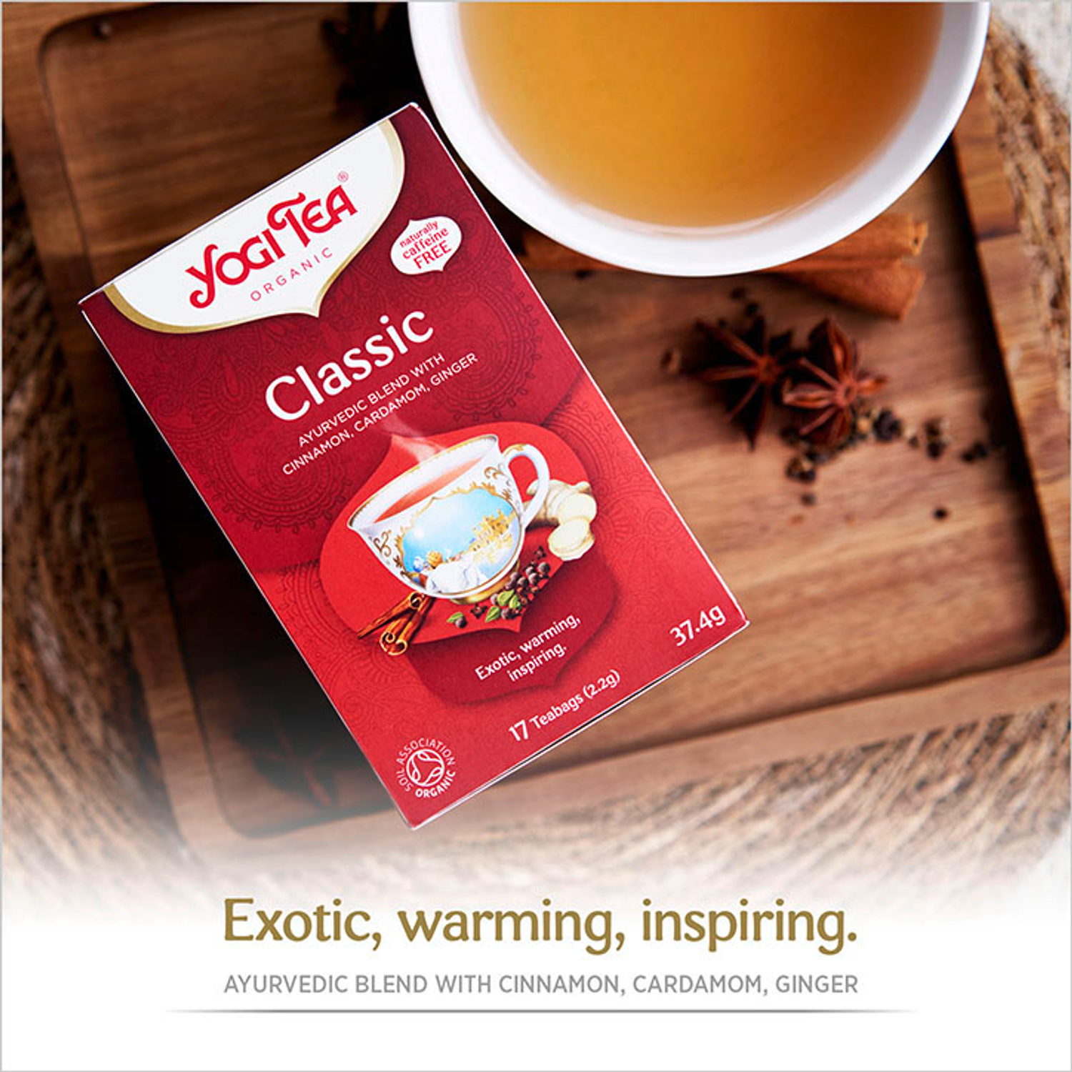Yogi Tea Classic Organic Cinnamon Spice Tea | Holland & Barrett
