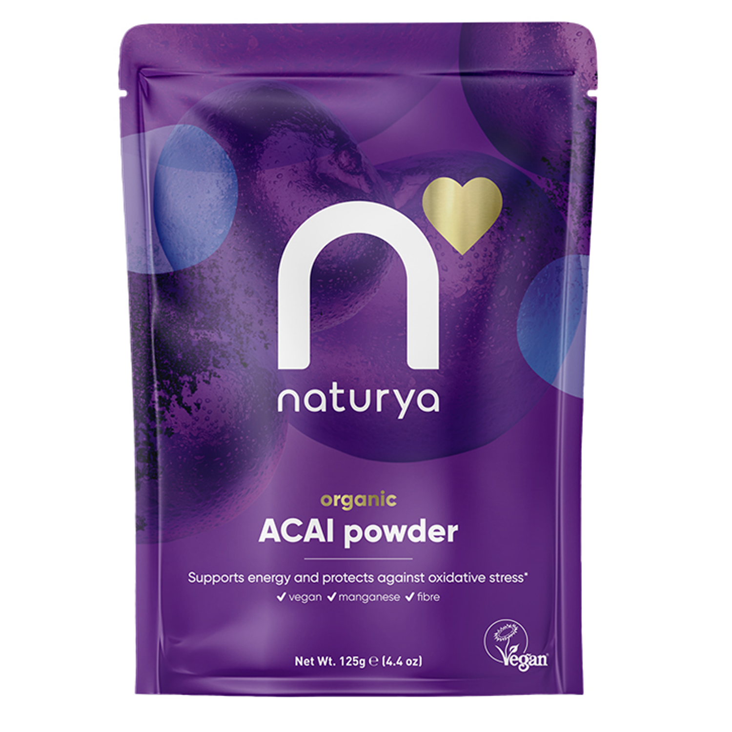 Naturya Organic Acai Powder 125g | Holland & Barrett
