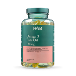 Holland & Barrett Omega 3 Fish Oil 1000mg 120 Capsules | H&B