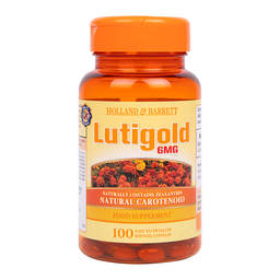 H&B Lutigold Lutein Capsules 6mg | Holland & Barrett