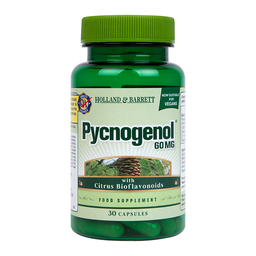 Holland & Barrett Pycnogenol 60mg Capsules | Holland & Barrett
