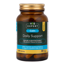 H&B Expert Calm Daily Support Saffron 30 Capsules | Holland & Barrett