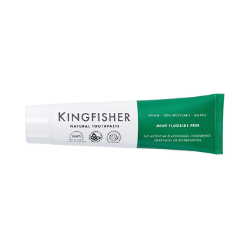 Kingfisher Toothpaste | Mint & Charcoal | Holland & Barrett