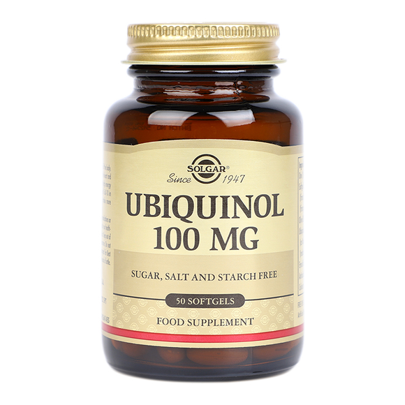 Solgar Ubiquinol Food Supplement 100mg | 50 Softgels | Holland & Barrett