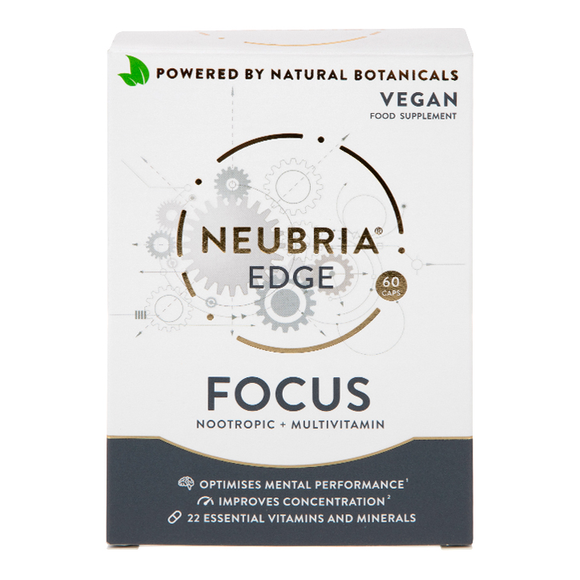 Neubria Edge Focus Nootropic Multivitamin Vegan 60 Capsules | Holland & Barrett
