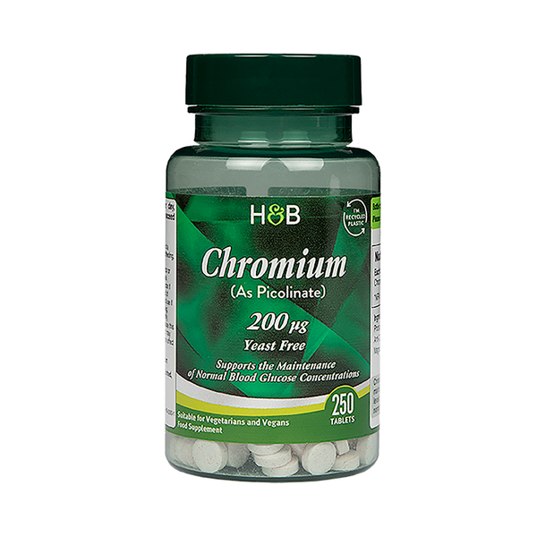 Chromium | Chromium Picolinate Supplements | Holland & Barrett