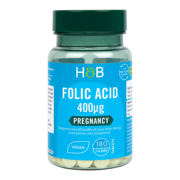 Folic Acid Tablets & Supplements | Capsules | H&B