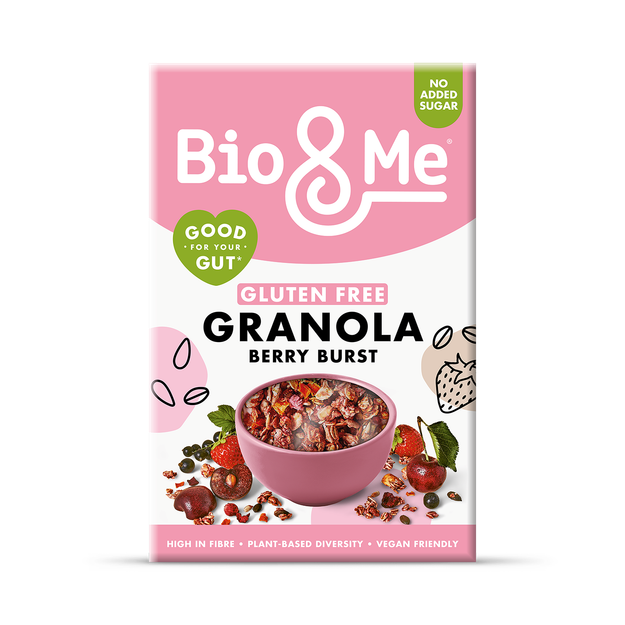 Bio & Me Cocoa & Hazelnut Protein Gut-Loving Granola 360g | H&B