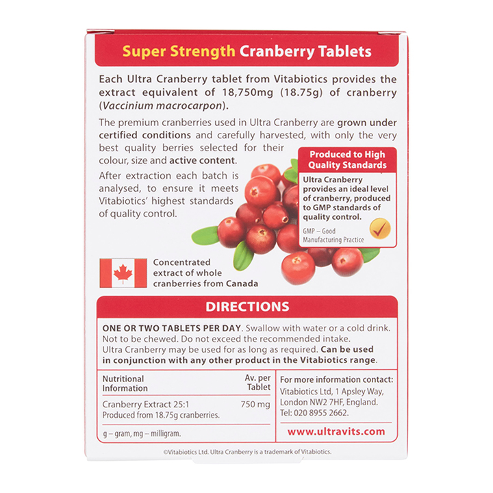 Cranberry Supplements | Plant-Sourced Supplements | H&B