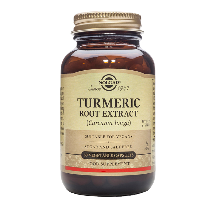 Solgar Turmeric Root Extract Vegi Capsules | Holland & Barrett