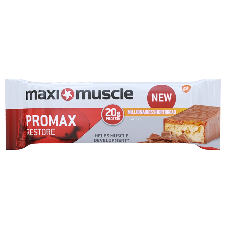 MaxiMuscle Promax Bar Millionaires Shortbread 60g