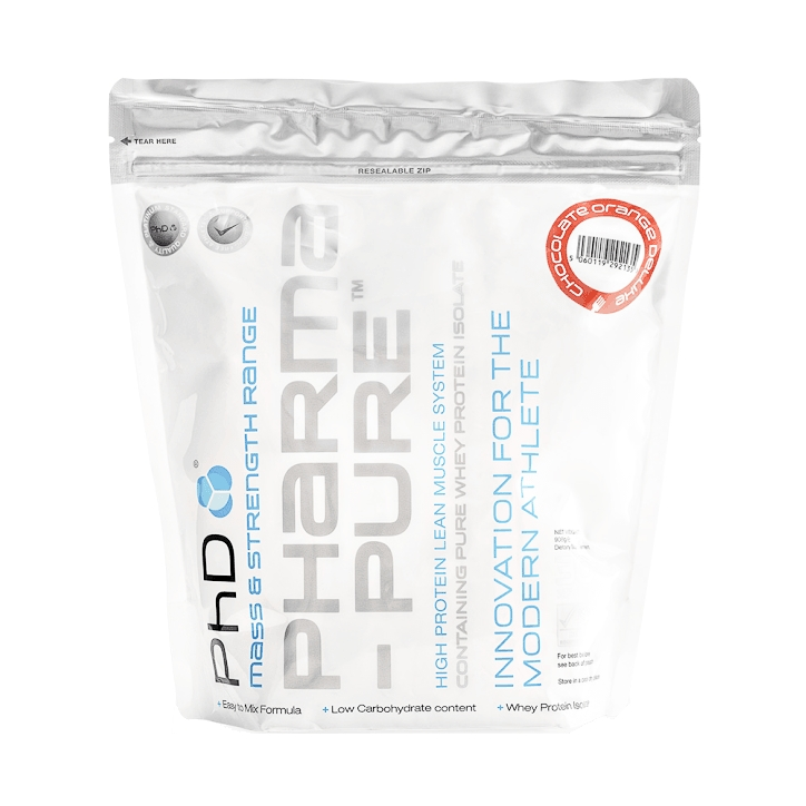 PhD Pharma Pure Chocolate Orange Powder 908g