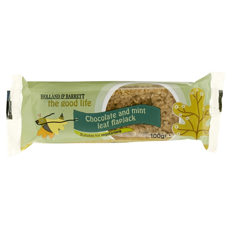 Holland & Barrett Chocolate & Mint Leaf Flapjack