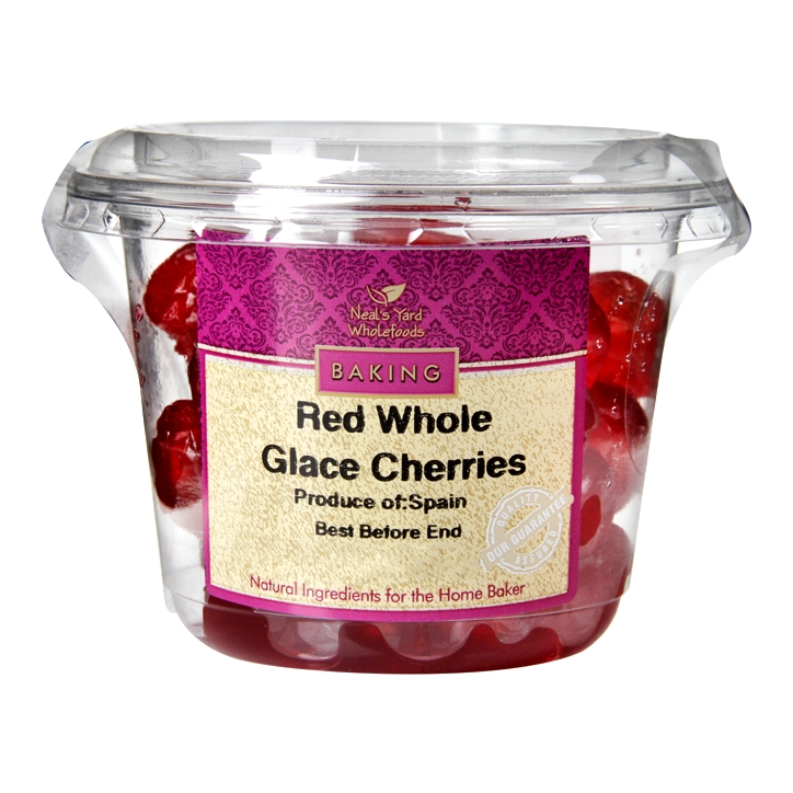 Holland & Barrett Red Whole Glace Cherries 250g