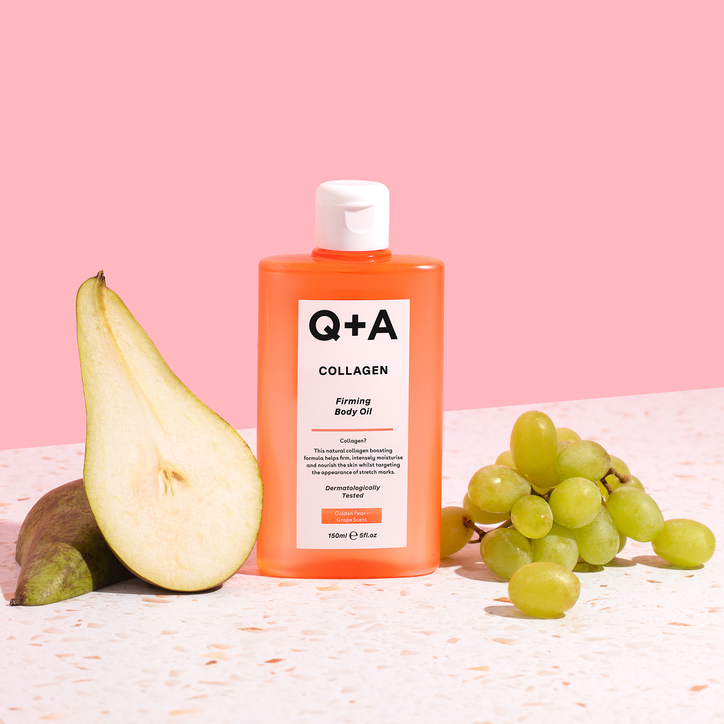 Q+A Collagen Body Oil 150ml | H&B