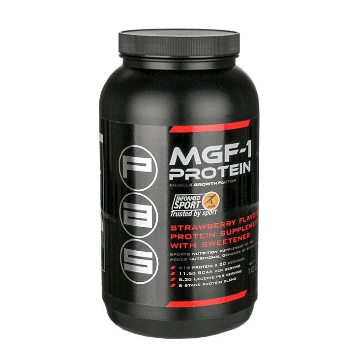 PAS MGF-1 Protein Strawberry 1060g Powder