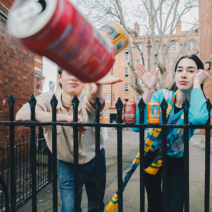 Gunna Original Rebel Ginger Lemonade 4 x 330ml