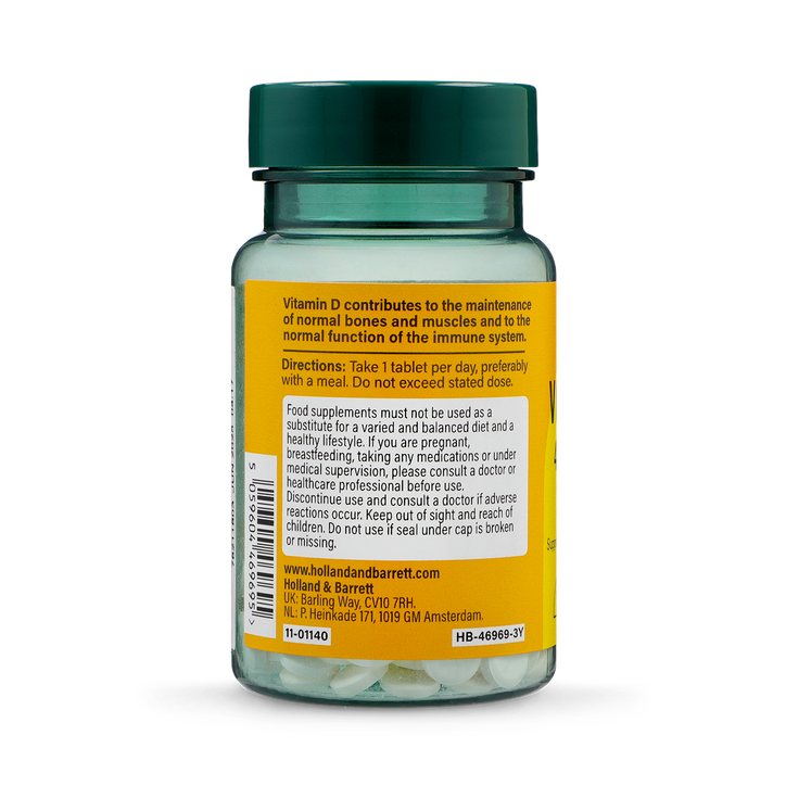 H&B Vitamin D3 Tablets | Holland & Barrett