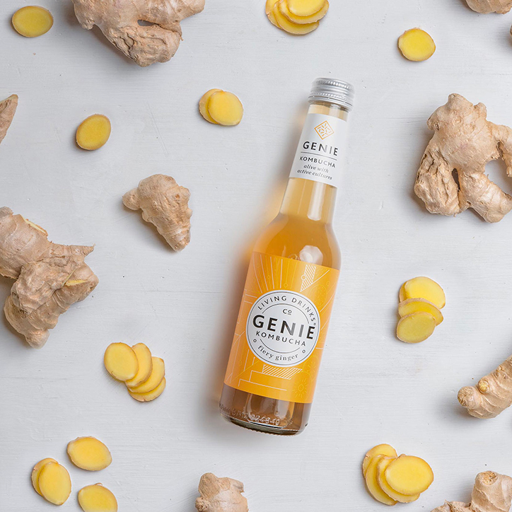 Genie Kombucha Fiery Ginger 275ml