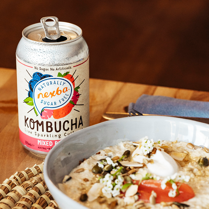 Nexba Mixed Berry Kombucha 330ml