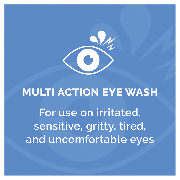 Optrex Multi Action Eye Wash (with Flexiseal Eye Bath) | H&B